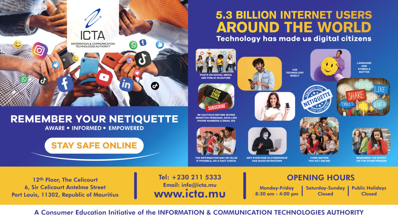 Education and Awareness – ICTA Website